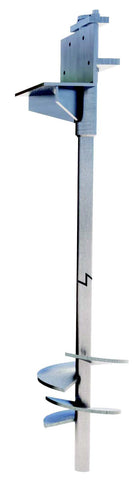 Grip Tite 7' Lead w/8" Helix--Galvanized – Foundation Rescue Supply